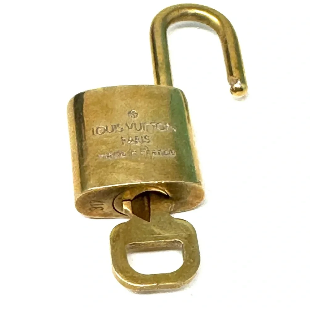 Louis Vuitton | Accessories | Authentic Louis Vuitton Gold Lock Key ...